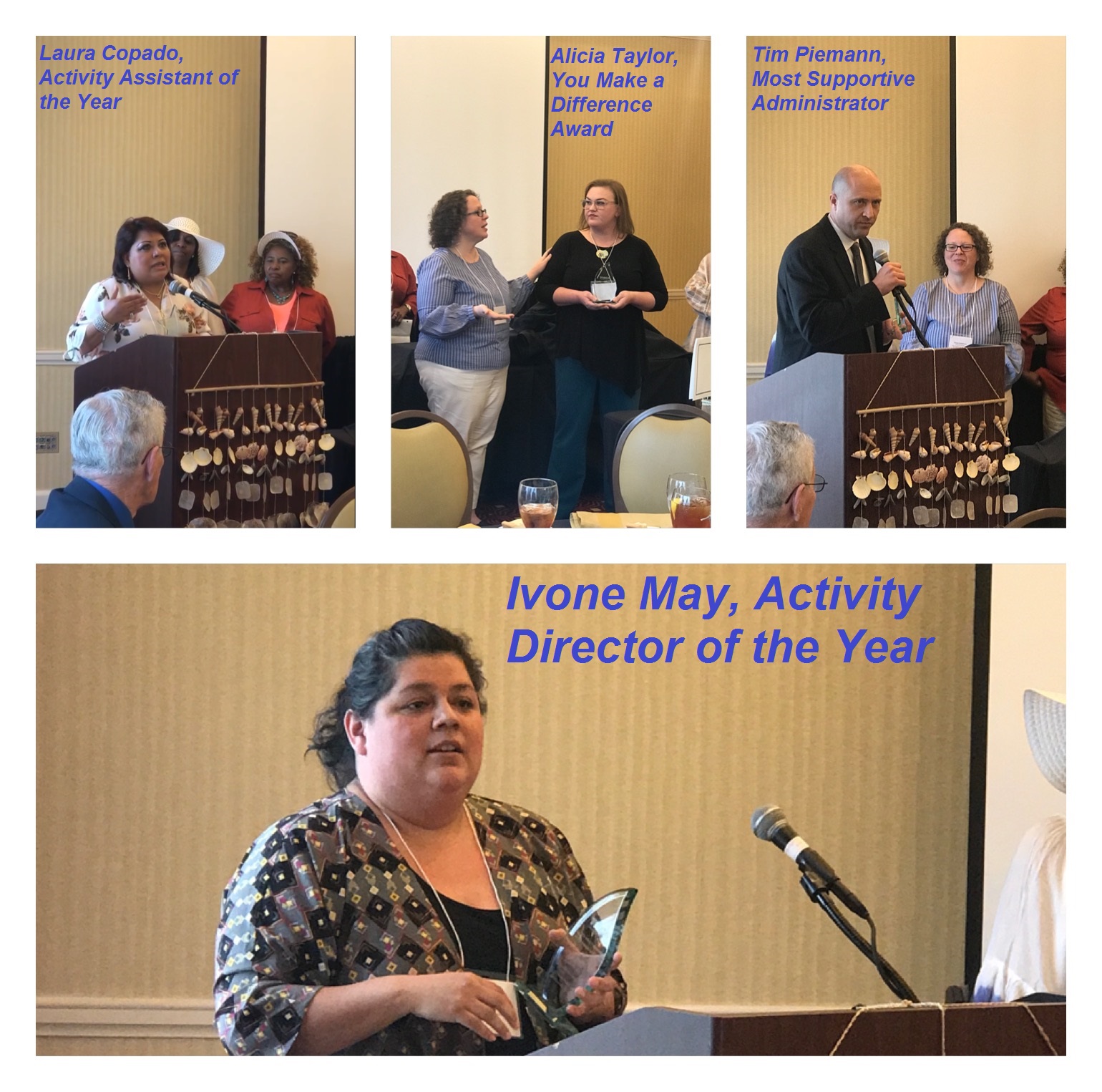 Award Winners! 2018 Activity Professionals Meeting - THCA