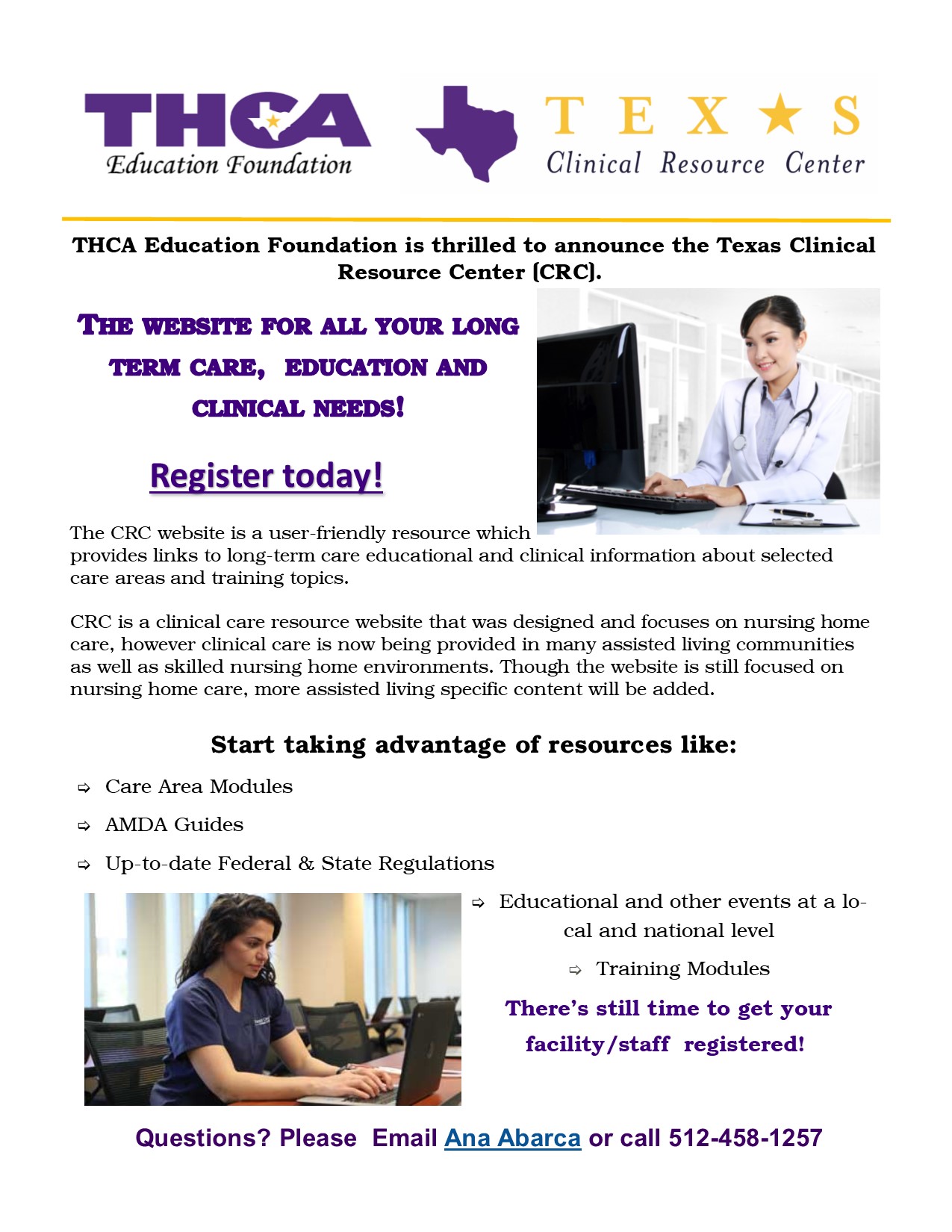 Texas Clinical Resource Center - THCA